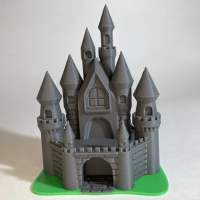 Mini Duck Magical Castle (Cruise Duck) - Free 3D Print Model - MakerWorld