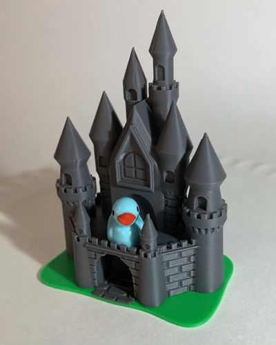 Mini Duck Magical Castle (Cruise Duck) - Free 3D Print Model - MakerWorld
