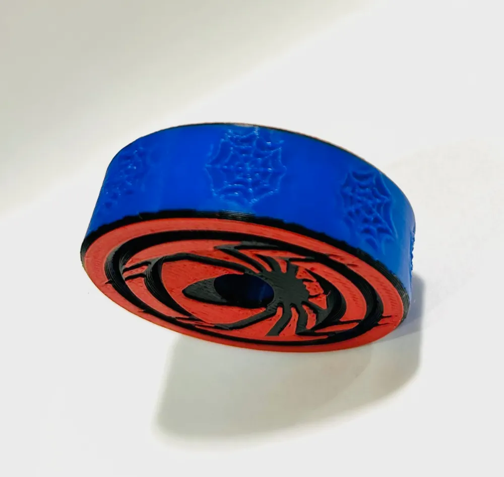 Spiderman Gyro Fidget Spinner - Free 3D Print Model - MakerWorld