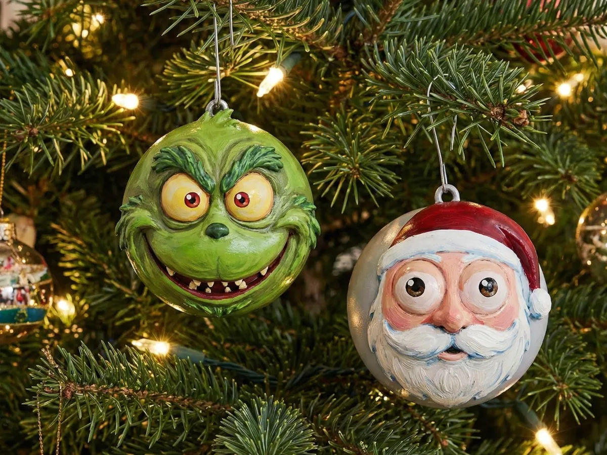 Palla di Babbo Natale e Grinch - senza supporti da Voxel Studio ...