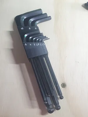 Metric/Standard Allen Key holder by adamary8503 - MakerWorld