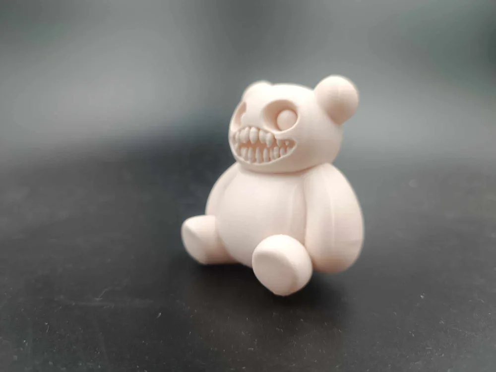 Cute yet Creepy Monster Teddy – Horror Figurine - Free 3D Print Model ...