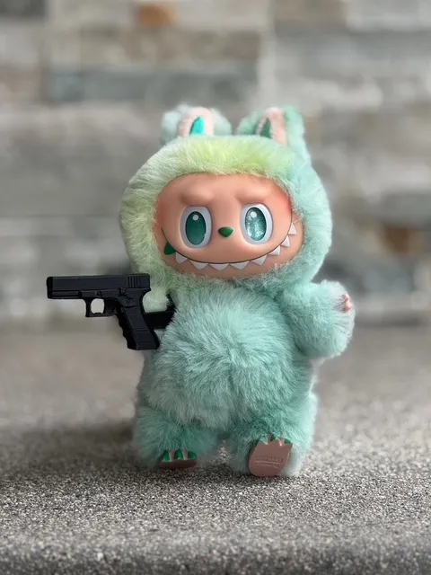Labubu Gun by ThePLAhaus MakerWorld: Download Free 3D Models
