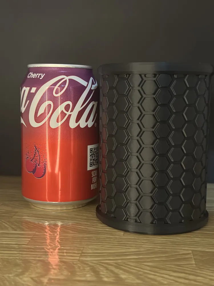 Hex Can Holder - 330ml by TAH3DGeek MakerWorld: Download Free 3D Models