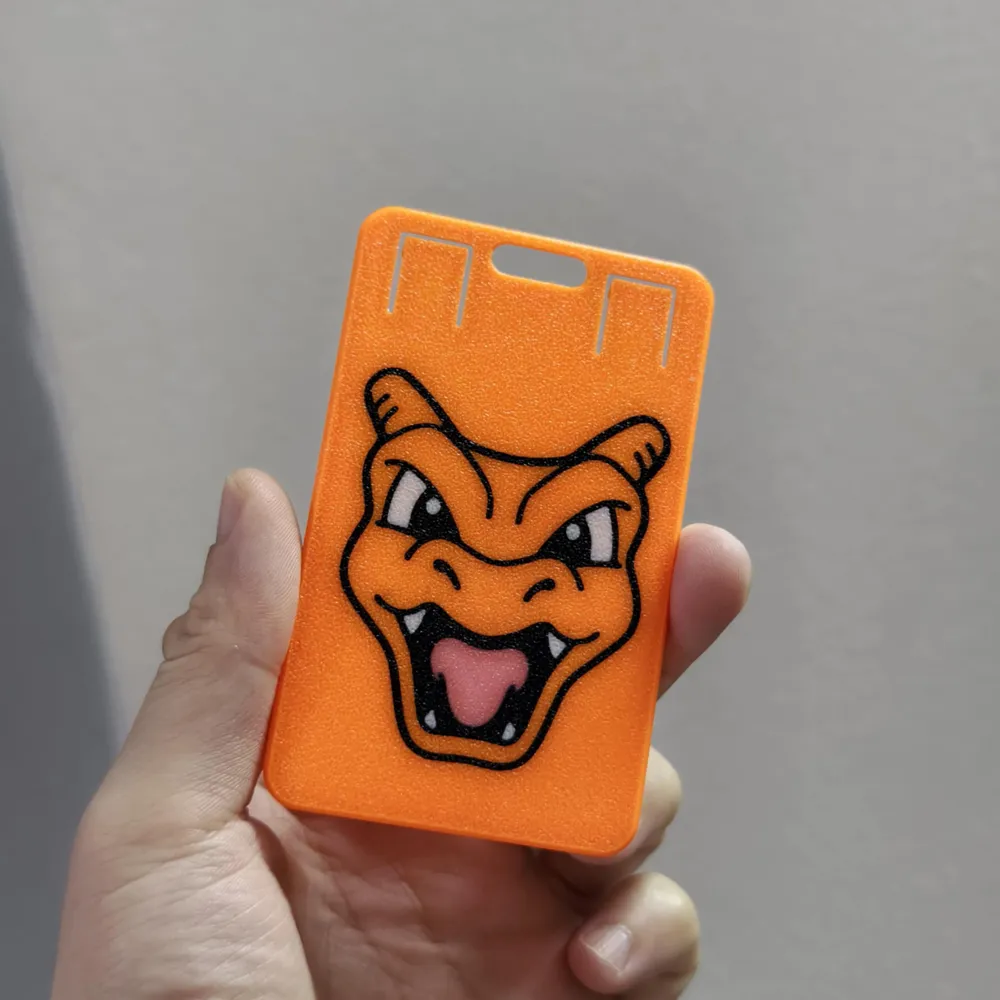 Charizard Pokemon ID Card Holder Holder by Kumy by Kumy MakerWorld ...