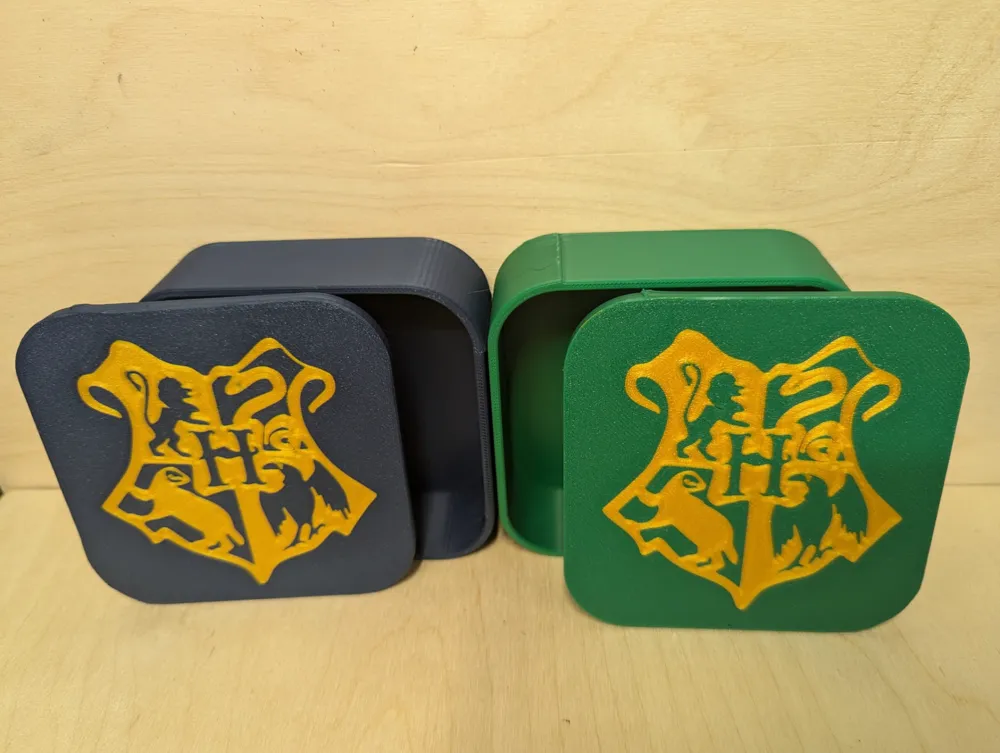 Hogwarts Crest Trinket Box by GBCreative - MakerWorld