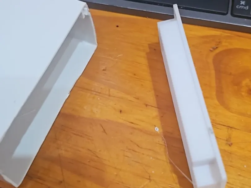PVC Trunking end cover 100 x 40mm by Nonrev Creations - MakerWorld
