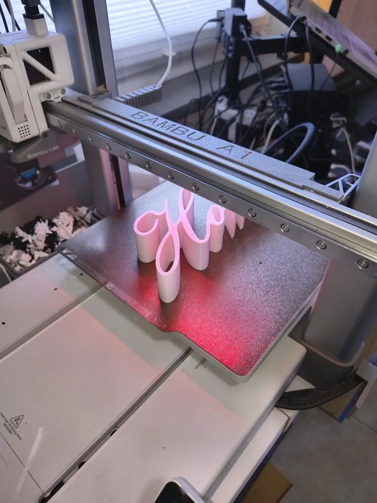 HOME Letter Sign | Elegant 3D Decor - Free 3D Print Model - MakerWorld