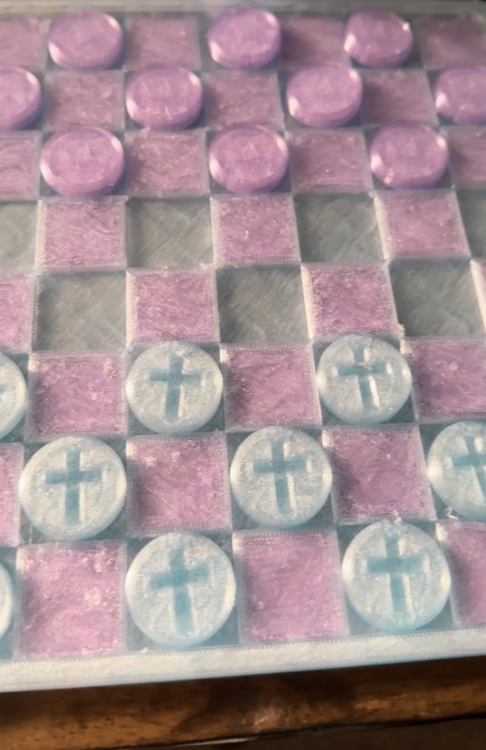 Jesus is King Checker Pieces - Free 3D Print Model - MakerWorld