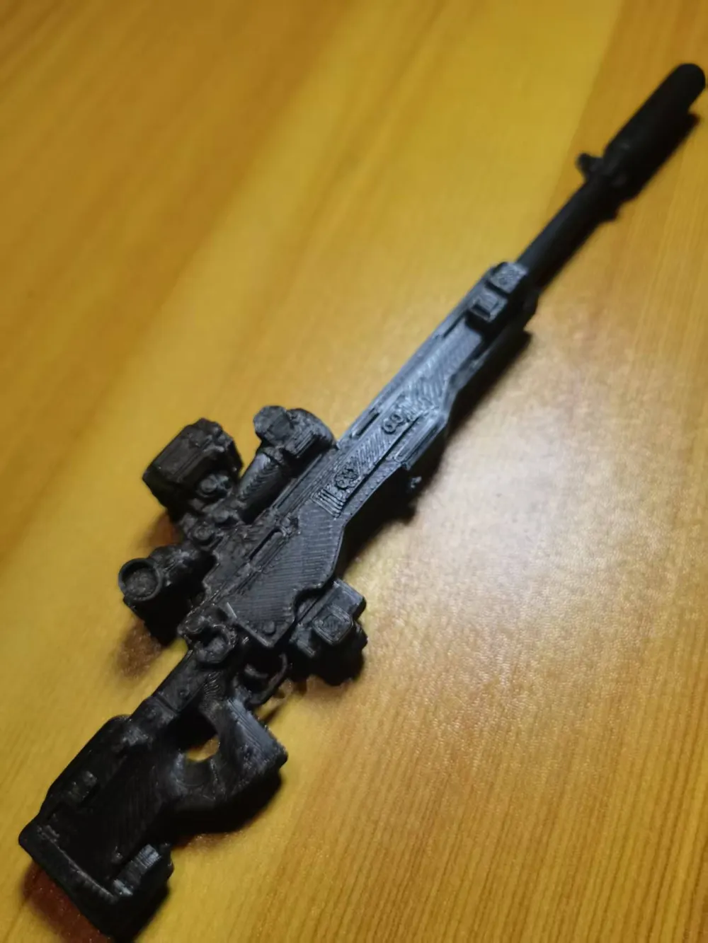 Delta Ops - AWM Sniper Rifle - Free 3D Print Model - MakerWorld
