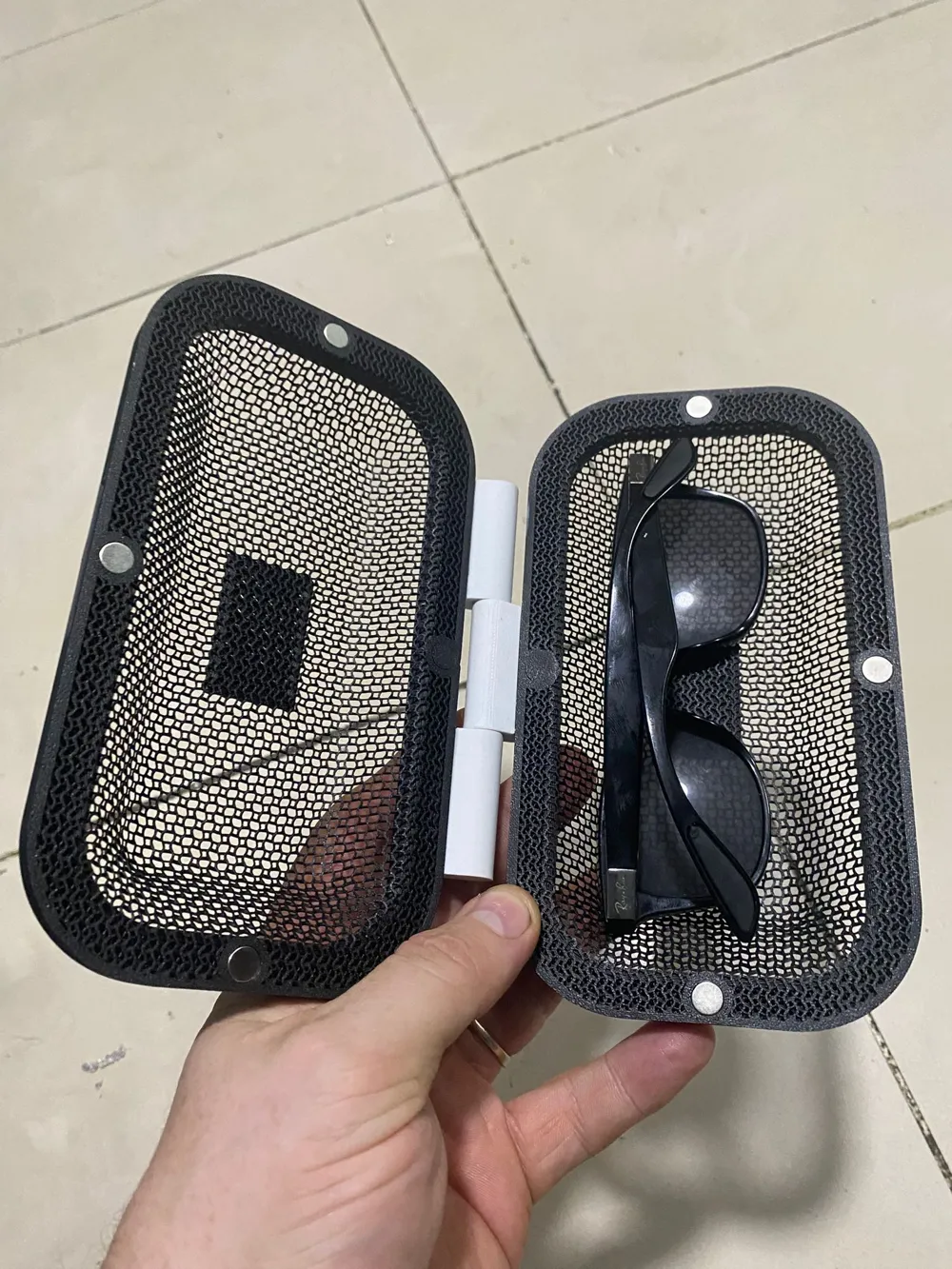 Ray Ban/ Louis Vuitton Glasses Case - Heat Formed - Free 3D Print Model ...