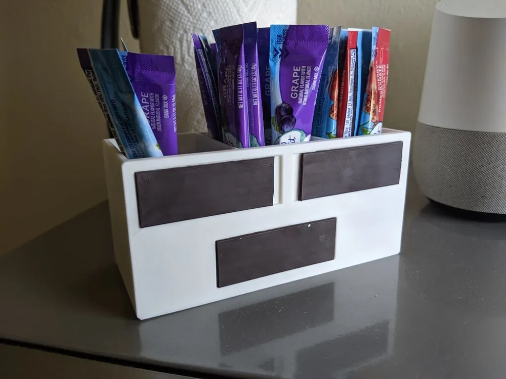 Magnetic Drink Packet Holder by reyd88 - MakerWorld