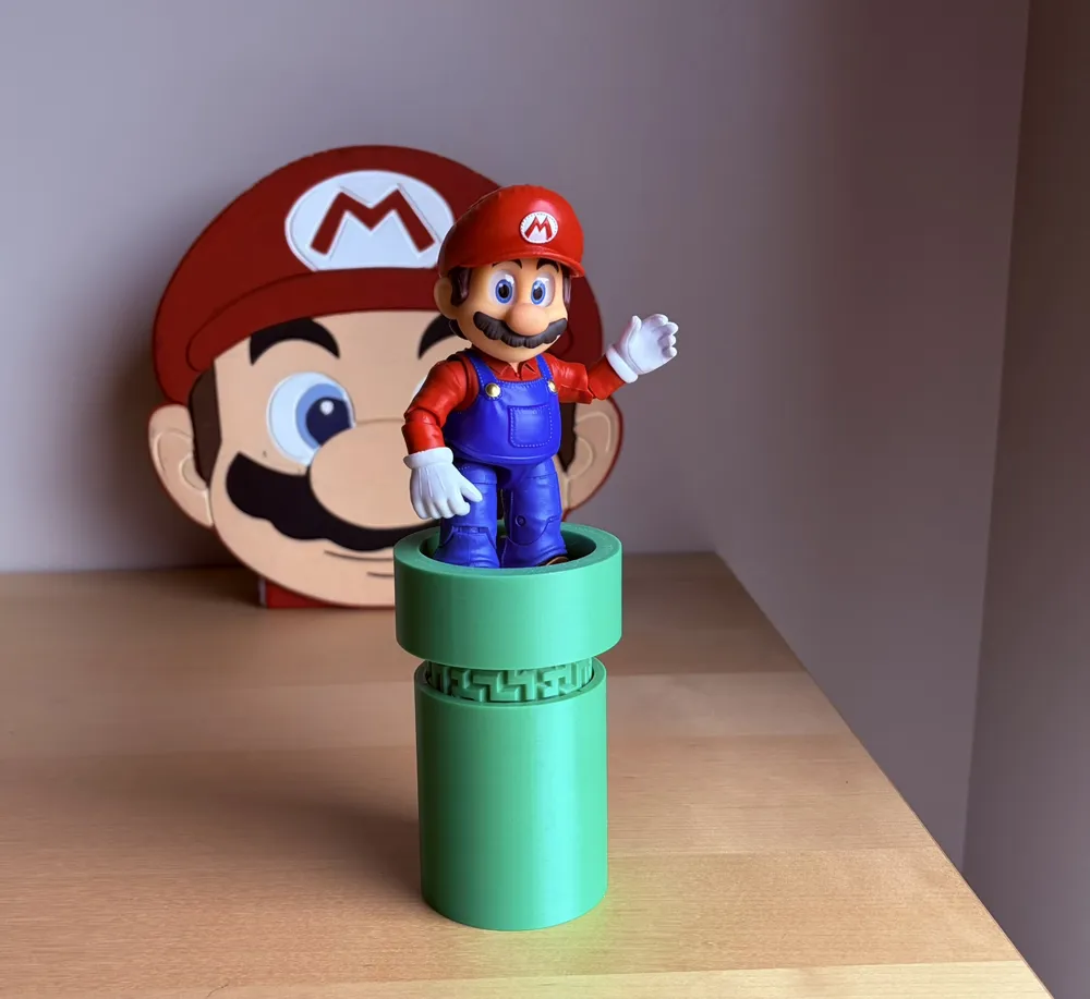 Mario Warp Pipe Maze Puzzle by Just Jesse MakerWorld: Download Free 3D ...