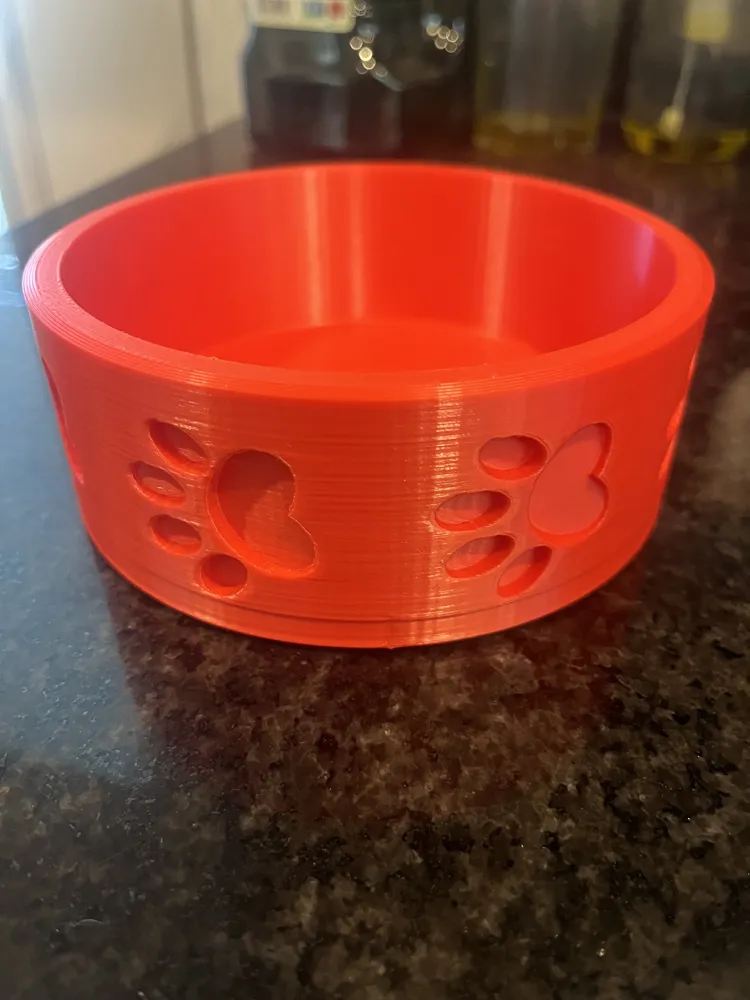 Decorative bowl for small dogs by D-Train 3d MakerWorld: Download Free ...