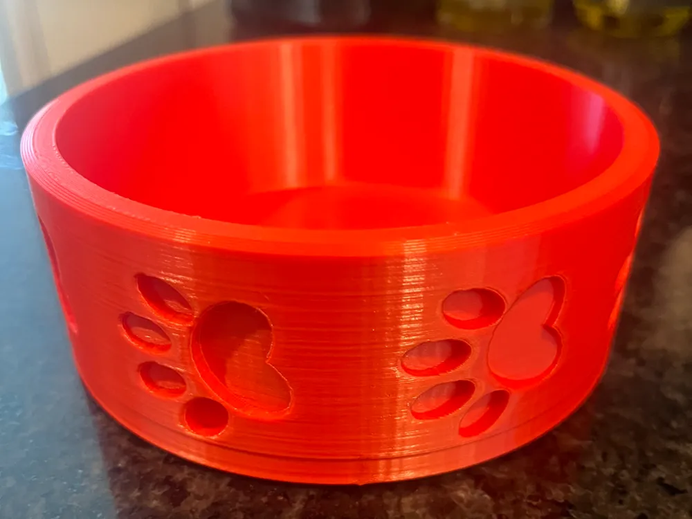 Decorative bowl for small dogs by D-Train 3d MakerWorld: Download Free ...