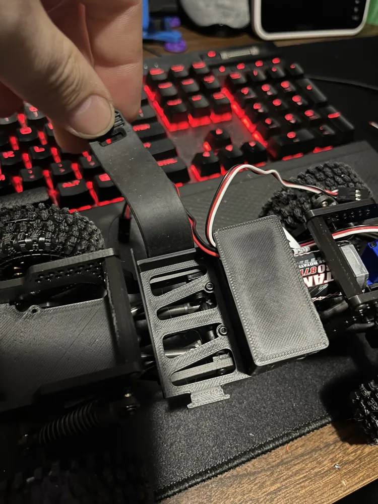 trx4m battery esc mounting solution by jessejb1392 MakerWorld: Download ...