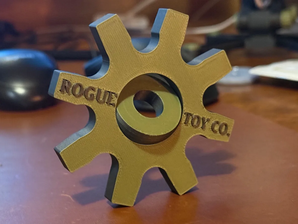 Gear Fidget Spinner 来自 RojoGrande MakerWorld：免费下载 3D 模型