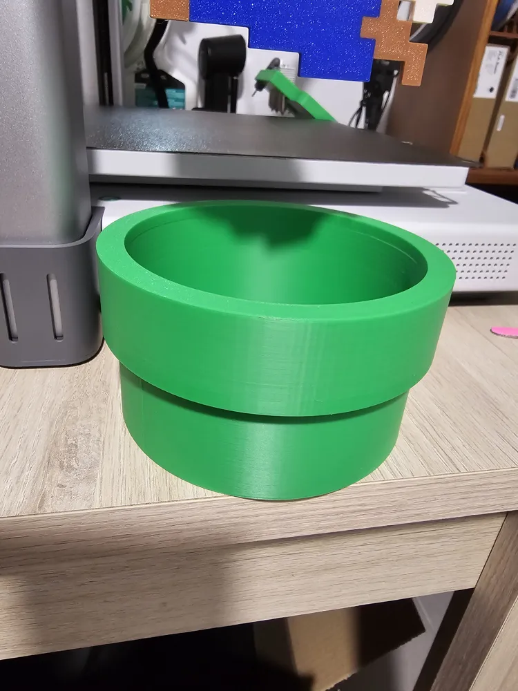A1 Super Mario Poop Stopper and Bucket - Free 3D Print Model - MakerWorld