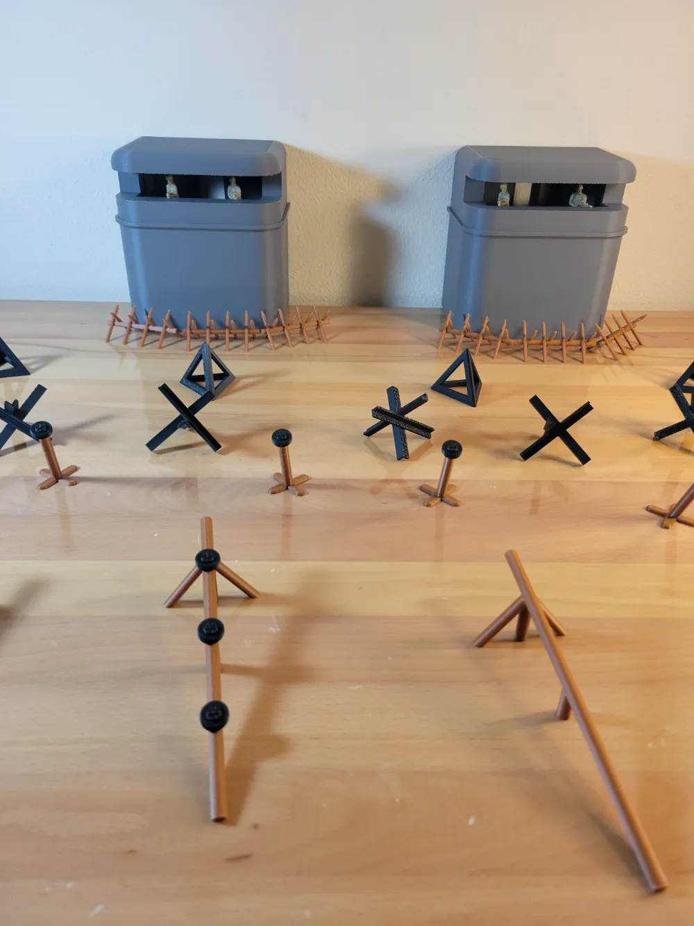 D-Day Beach Obstacle Tetrahedron by Sgt. Hawk - MakerWorld