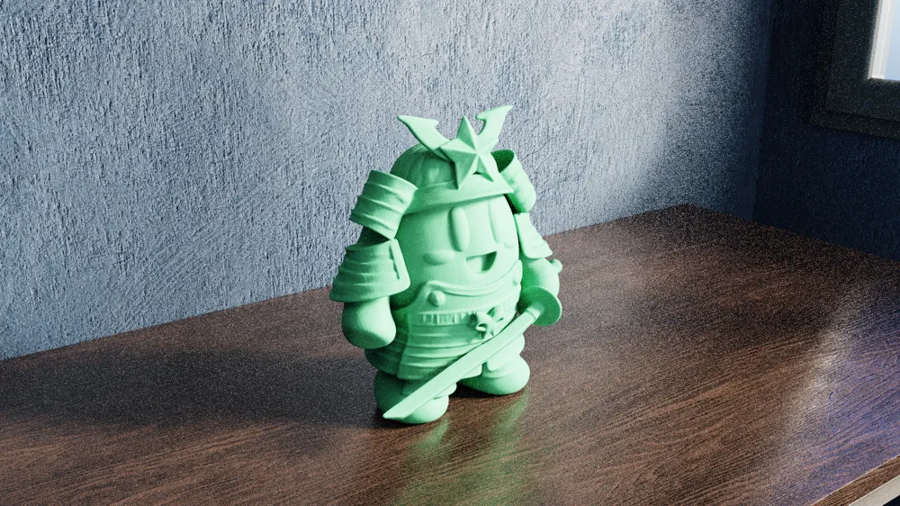 Samurai Kirby - Free 3D Print Model - MakerWorld