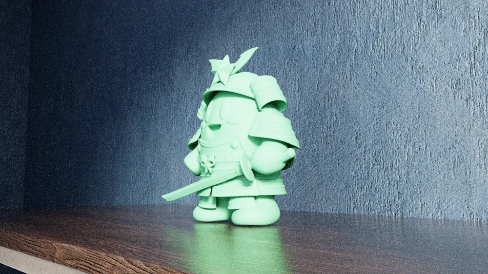 Samurai Kirby - Free 3D Print Model - MakerWorld