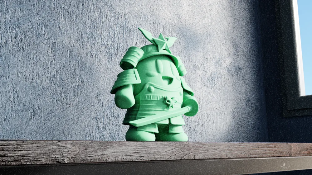 Samurai Kirby - Free 3D Print Model - MakerWorld