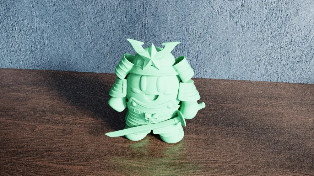 Samurai Kirby - Free 3D Print Model - MakerWorld