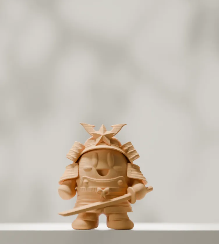 Samurai Kirby - Free 3D Print Model - MakerWorld