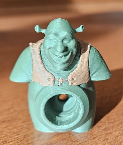 Shrek toothpaste cap Remixed by samu333 MakerWorld: Download Free 3D Models