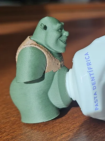 Shrek toothpaste cap Remixed by samu333 MakerWorld: Download Free 3D Models