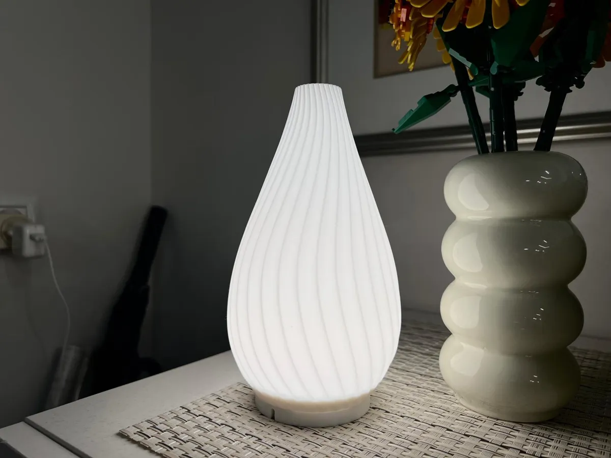 Twisted Flame - LED Lamp kit 001 - by Pepper - Free 3D Print Model ...