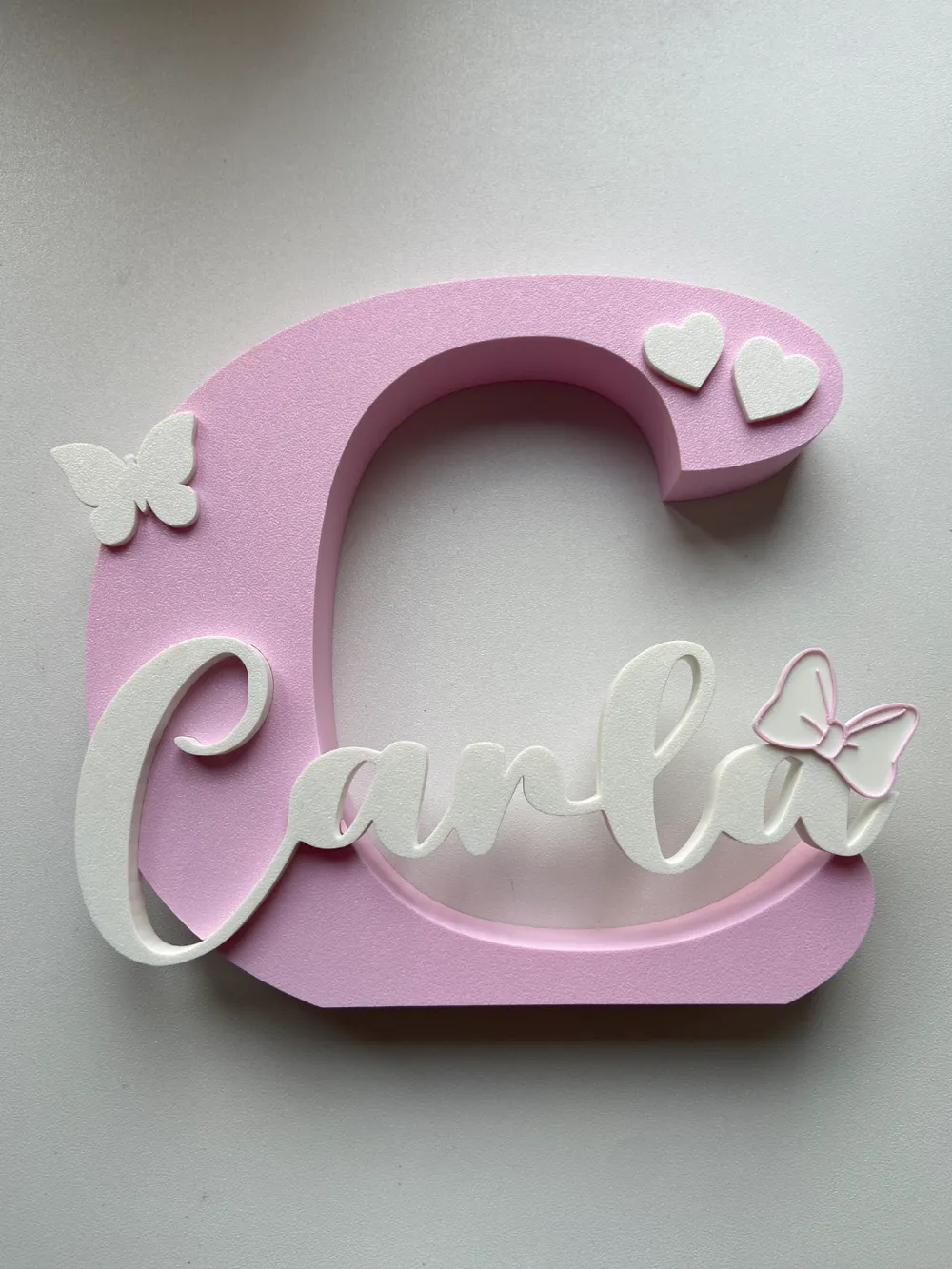 Carla Letter Decoration by 28Print3D - MakerWorld