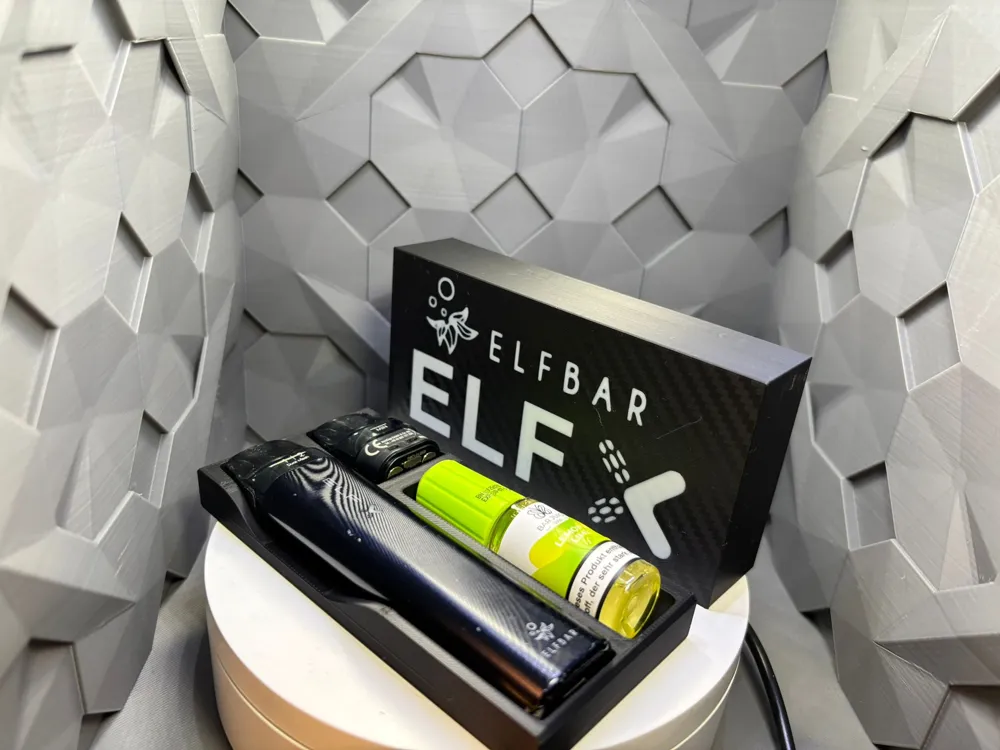 Organizador ELFBAR ELFX - Modelo de impresión 3D gratuito - MakerWorld