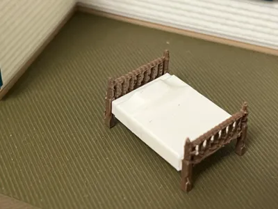 HO Scale Beds and Wash Cabinet by Festavius - MakerWorld