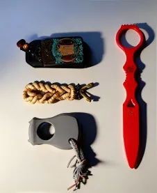 Tactical EDC Knuckle Duster Keychain - Free 3D Print Model - MakerWorld
