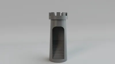 tower lamp by Chua MakerWorld: Download Free 3D Models