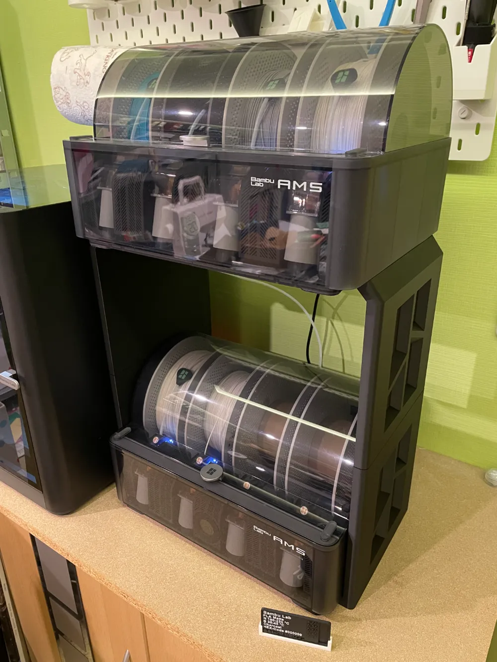 Stackable AMS stand for 2 AMS - fully openable by AndreMakerWorld ...