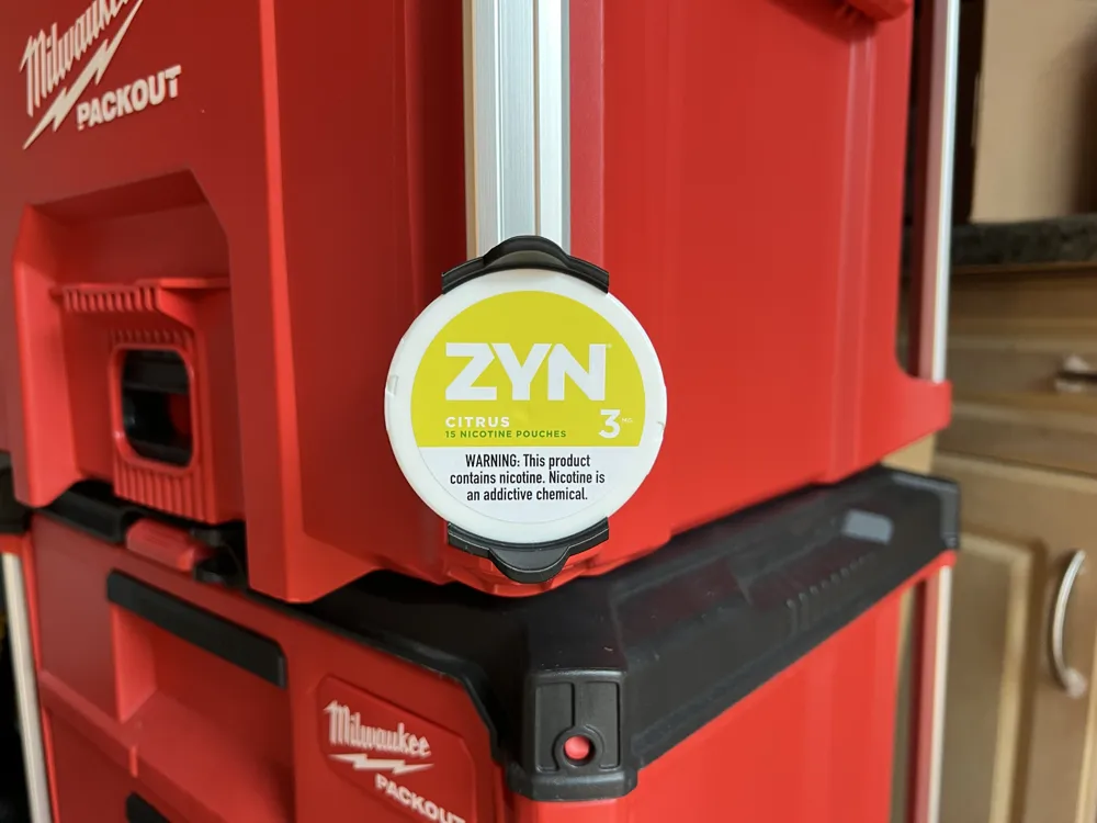 Zyn Holder for Milwaukee Packout - Free 3D Print Model - MakerWorld