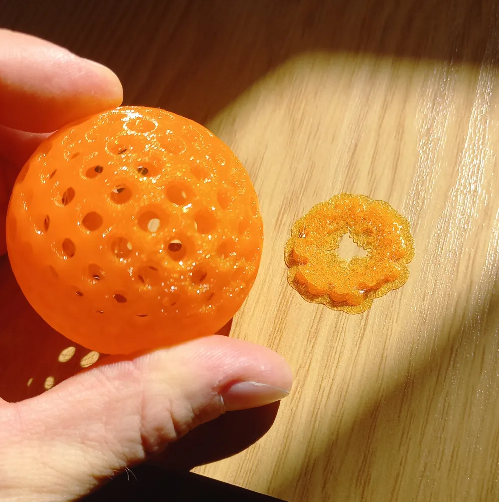 Flexible Perforated Ball by Antek MakerWorld: Download Free 3D Models