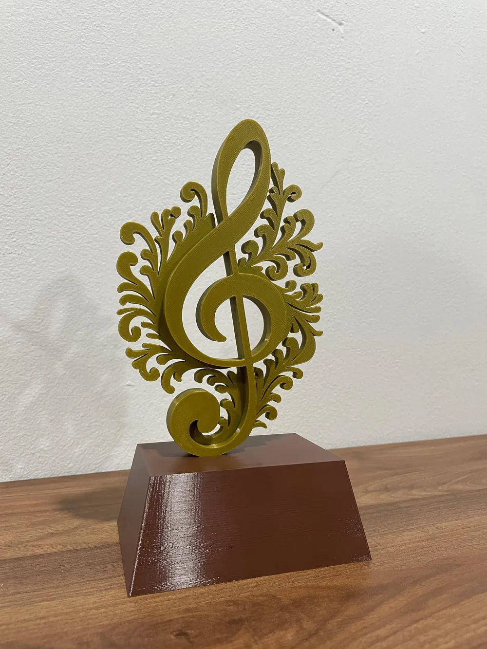 Musical Note Trophy - Free 3D Print Model - MakerWorld