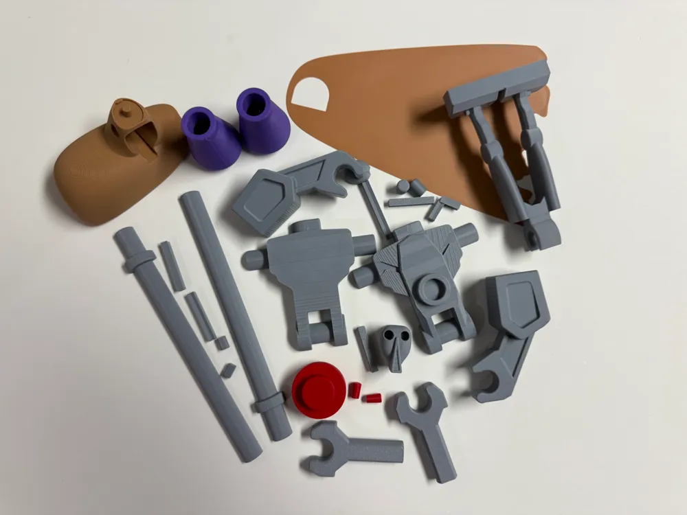 Big Brick Magna Guard Droid 500% no support by The Elemental Brick ...