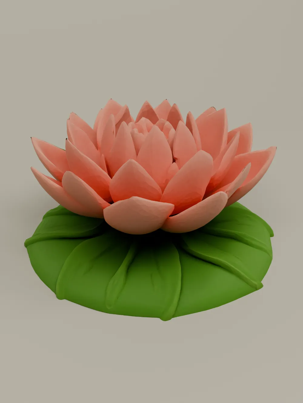 Cartoon Style Lotus Flower by Speedrun Studio MakerWorld: Download Free ...