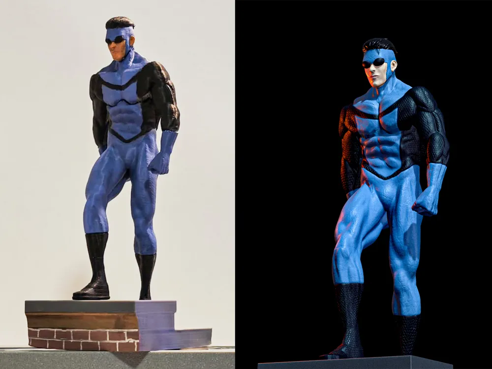 Invincible - Blue Suit Season 3 - Free 3D Print Model - MakerWorld