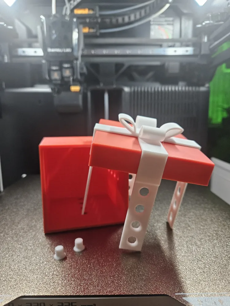 Mechanically Locking Gift Card Box Free 3d Print Model Makerworld