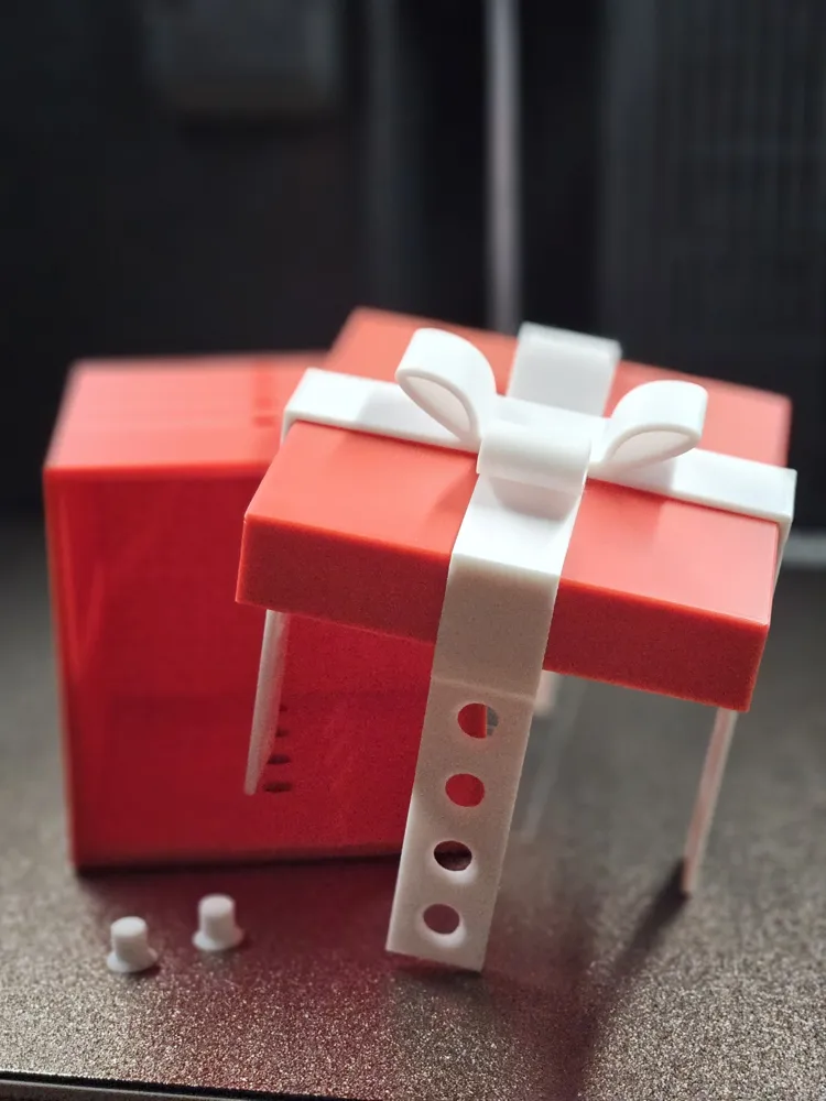 Mechanically Locking Gift Card Box Free 3d Print Model Makerworld