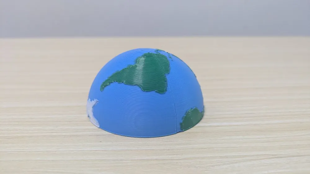 Earth's Hemispheres with magnets - Free 3D Print Model - MakerWorld