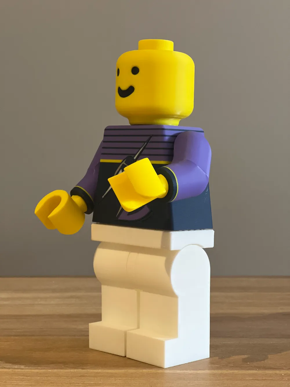 NRL Brickman - Melbourne Storm by JandaaMakerWorld: Download Free 3D Models