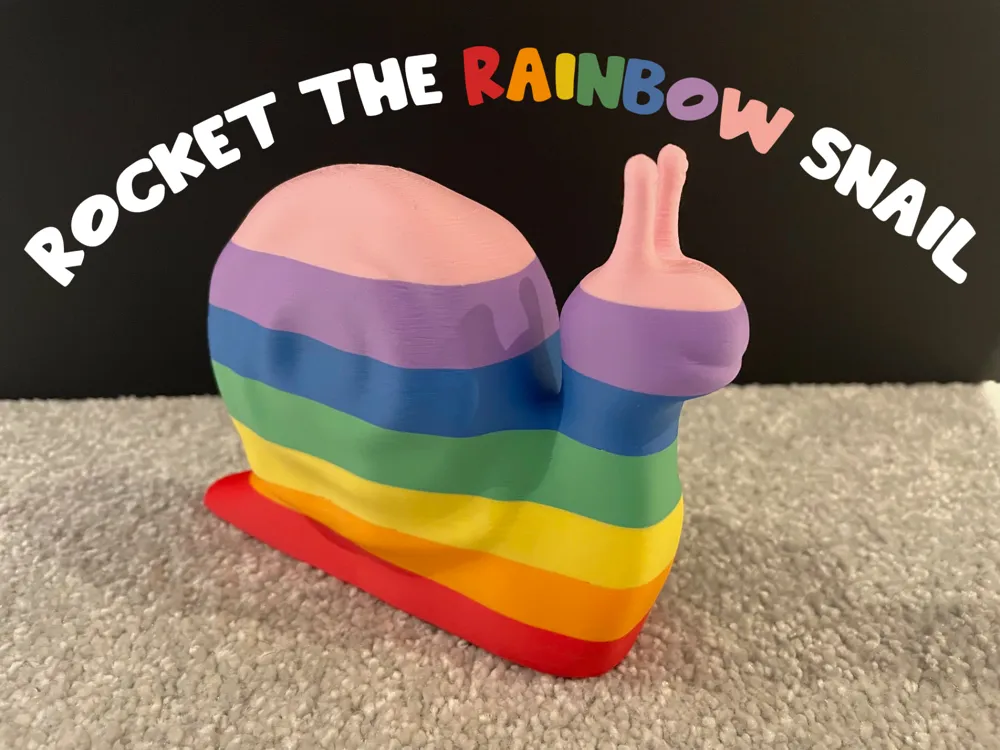Rocket the Snail! by Stag 3D - MakerWorld