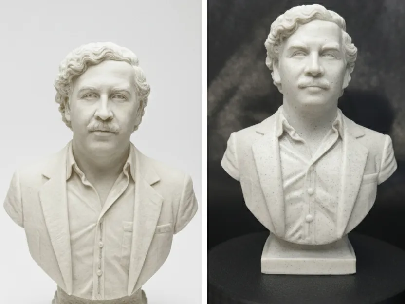 Pablo Escobar Bust by CarterFromHell MakerWorld: Download Free 3D Models