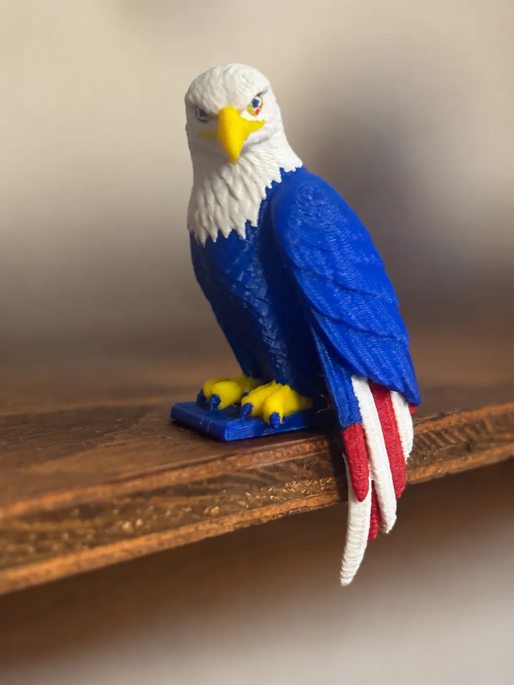 Bald Eagle Monitor Buddy v2 - Sideview Version - Free 3D Print Model ...